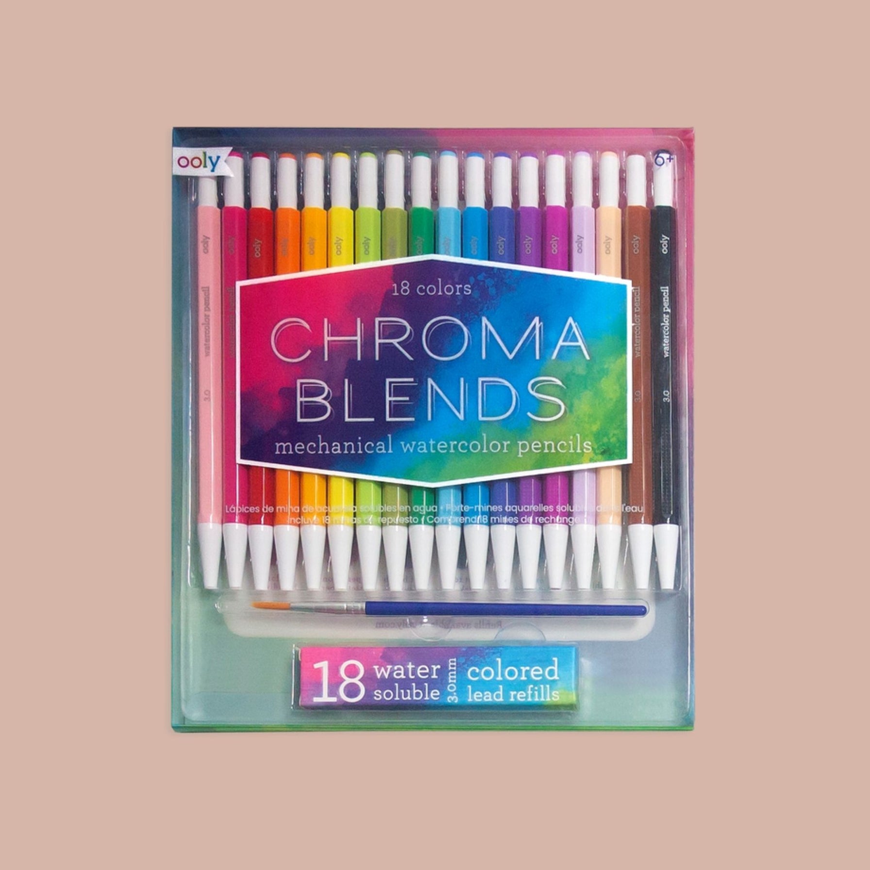 Ooly - Chroma Blends Mechanical Watercolor Pencils - Bartz Viviano ...